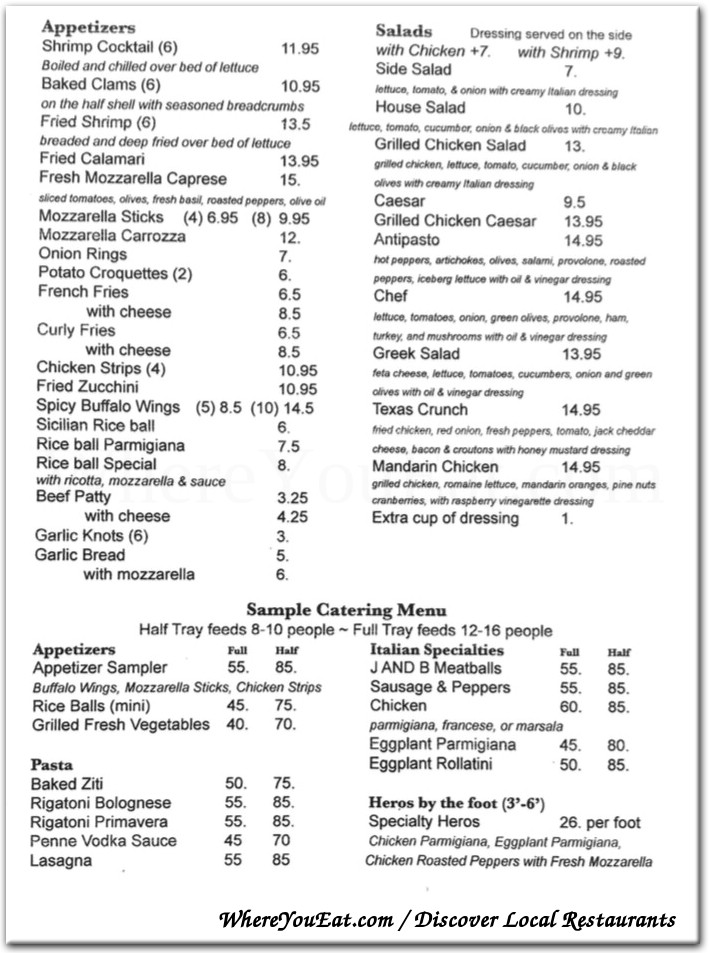 J and B Restaurant in Staten Island